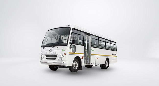 Eicher Starline 2070 E CNG AC Bus vs Mahindra T40 : Tourister Excelo 40 ...