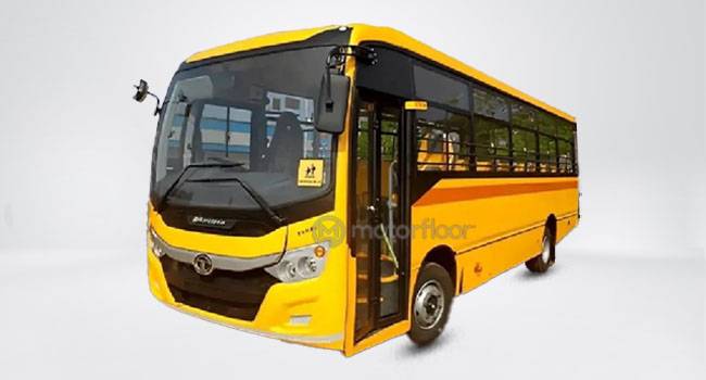 Tata School Bus Side View Tata Motors Launches A Raft Of Eco Friendly