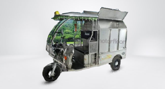 Arzoo Garbage Van 3 Wheeler Auto Price, Specifications, Brochure ...
