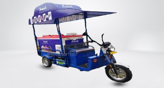 E Ashwa Automotive Icecream Cart 3 Wheeler Auto Price, Specifications ...