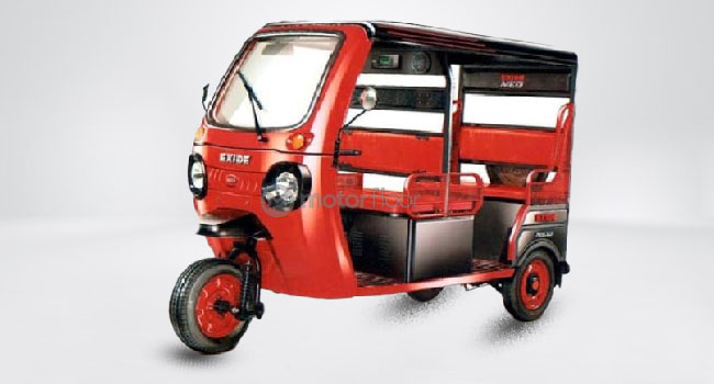 Exide EV Neo 3 Wheeler Auto Price, Specifications, Brochure, Mileage ...