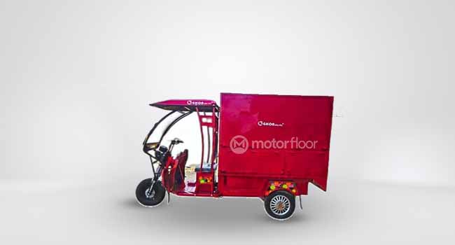 Gkon EV Butterfly Food Cargo Battery Operated Rickshaw 3 Wheeler Auto Price Specifications Brochure Mileage Reviews
