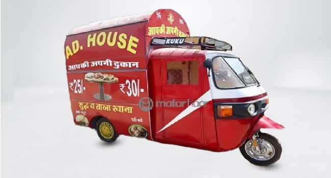 KUKU Automotives Food Cart Rickshaw 3 Wheeler Auto Price ...