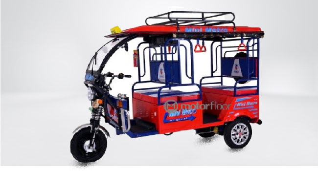 Mini Metro M1 MS E Rickshaw Auto 3 Wheeler Auto Price, Specifications ...