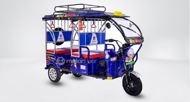 Mini Metro V2 SS E Rickshaw Auto 3 Wheeler Auto Price, Specifications ...