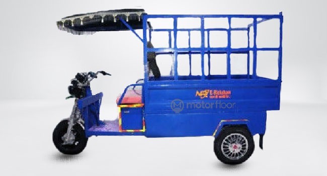 NRJ Electric Motor Electric Motor Full Body Loader 3 Wheeler Auto Price ...