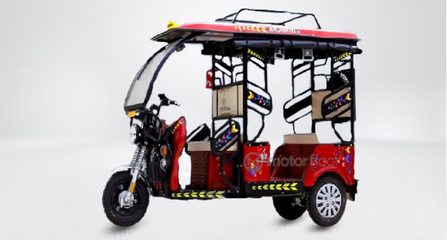 Rajhans EV Royal Rickshaw 3 Wheeler Auto Price, Mileage, Loading ...